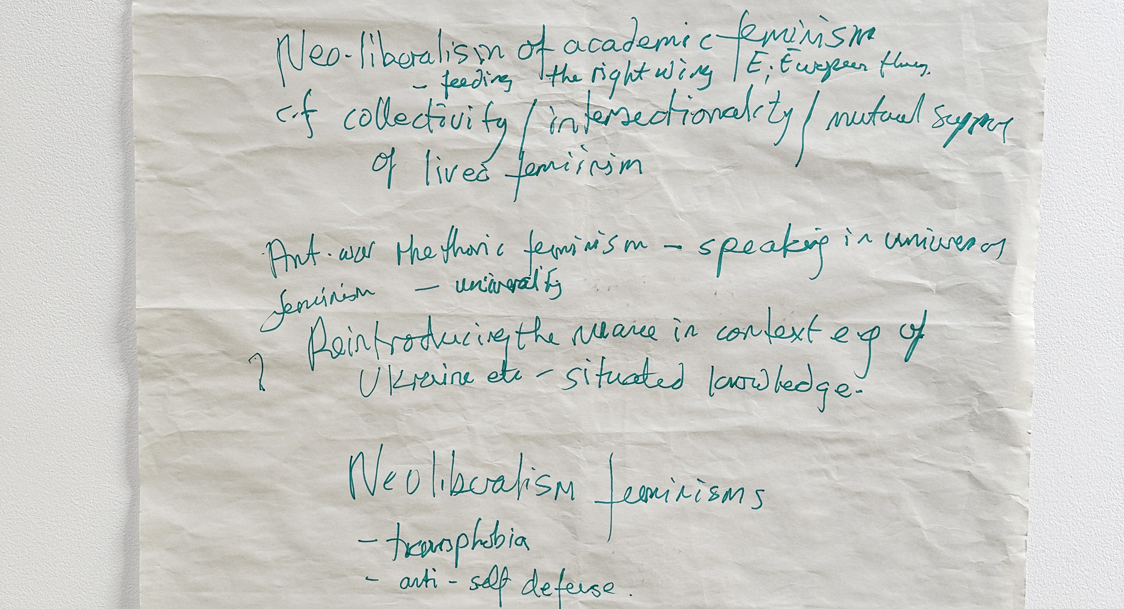 Ceed Feminisms 1 Decentring Western Feminisms Cell Project Space